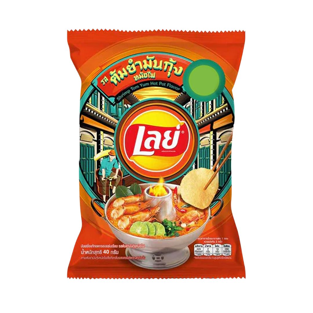 Lays Tom Yum Shrimp (Thailand) – Willy Wacky Snacks