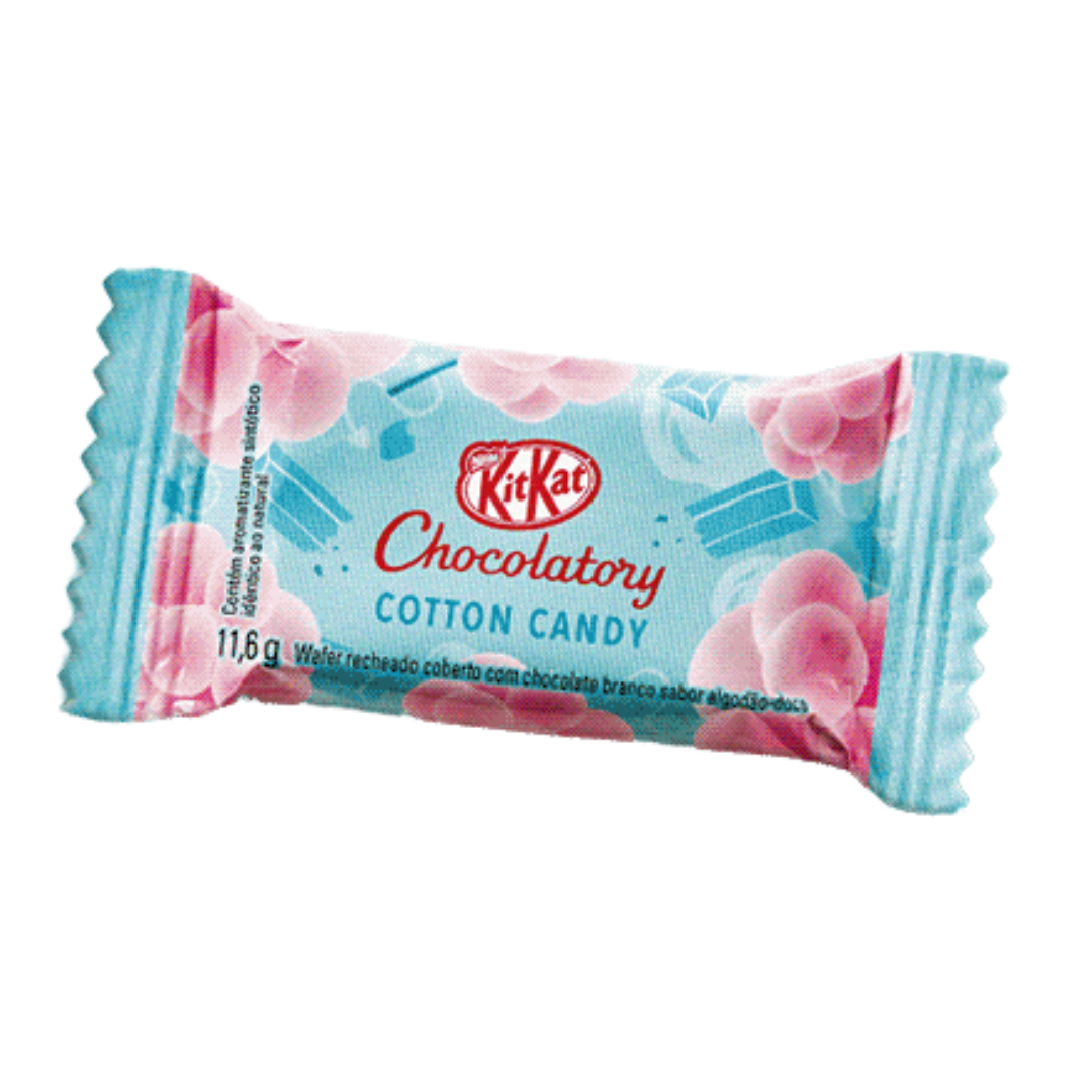 Kit Kat Chocolatory Cotton Candy (Brazil) 11.6g – Willy Wacky Snacks