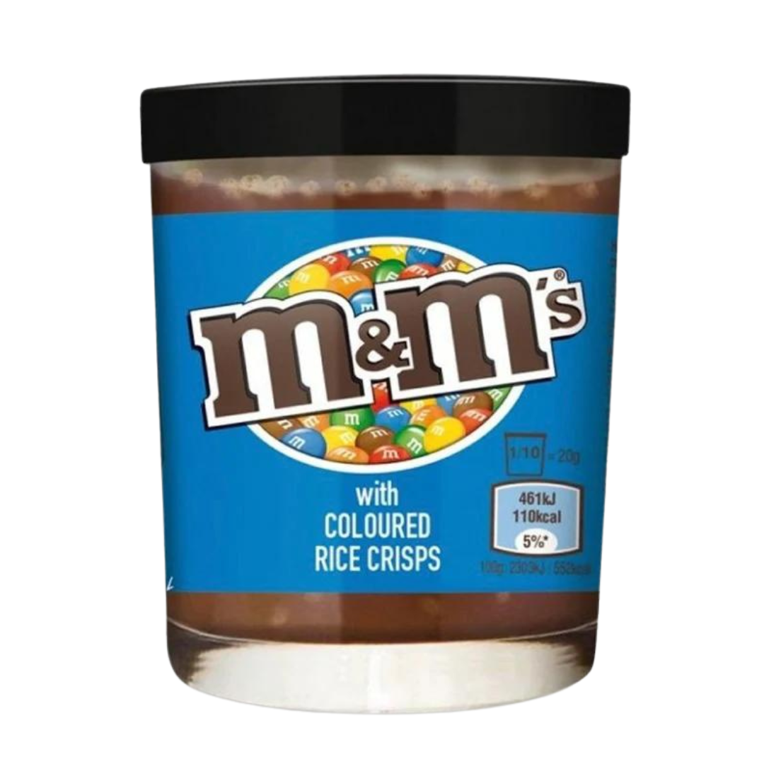 M&M Crispy Spread (UK) 200g – Willy Wacky Snacks