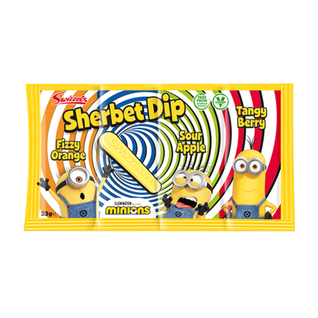 Swizzels Sherbet Dip Minions (UK) – Willy Wacky Snacks