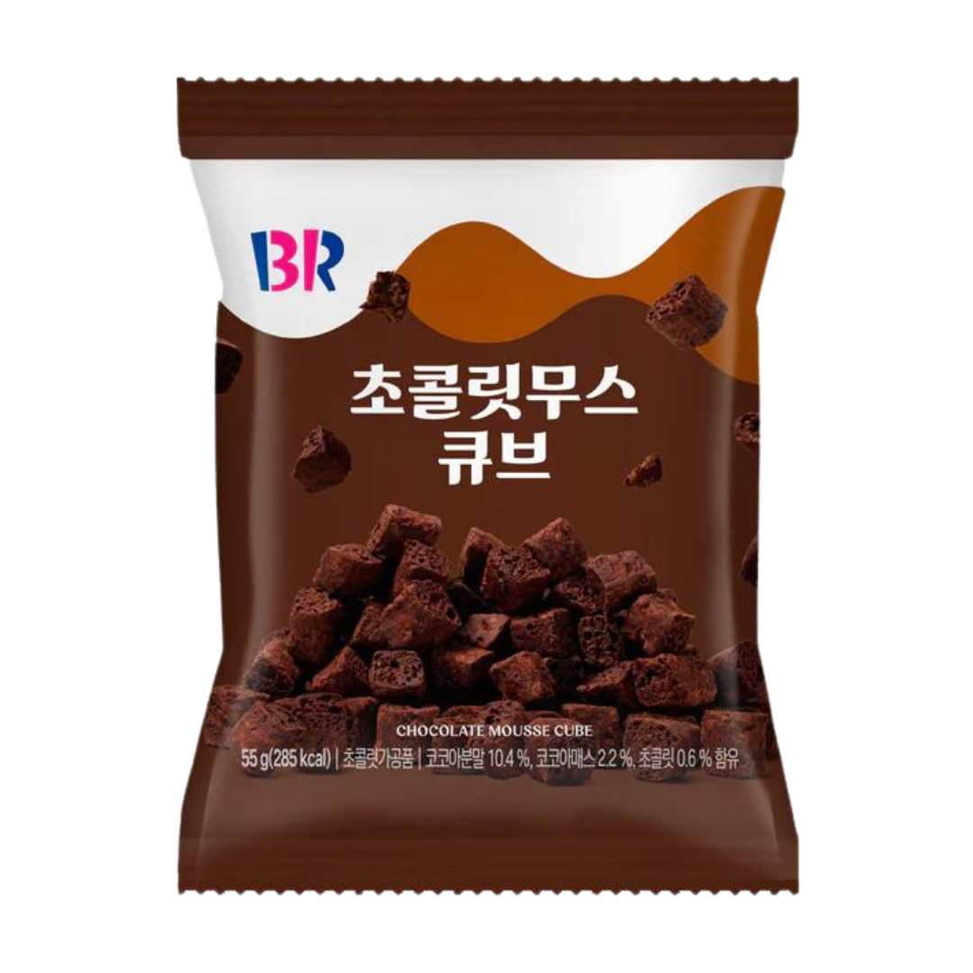 Baskin Robbins Chocolate Mousse Cubes (Korea) – Willy Wacky Snacks