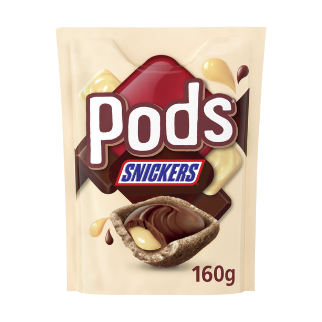 Snickers Pods (Australia) – Willy Wacky Snacks