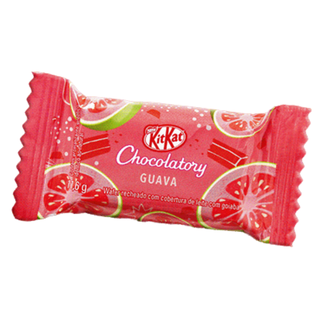 Kit Kat Chocolatory Guava (Brazil) 11.6g – Willy Wacky Snacks