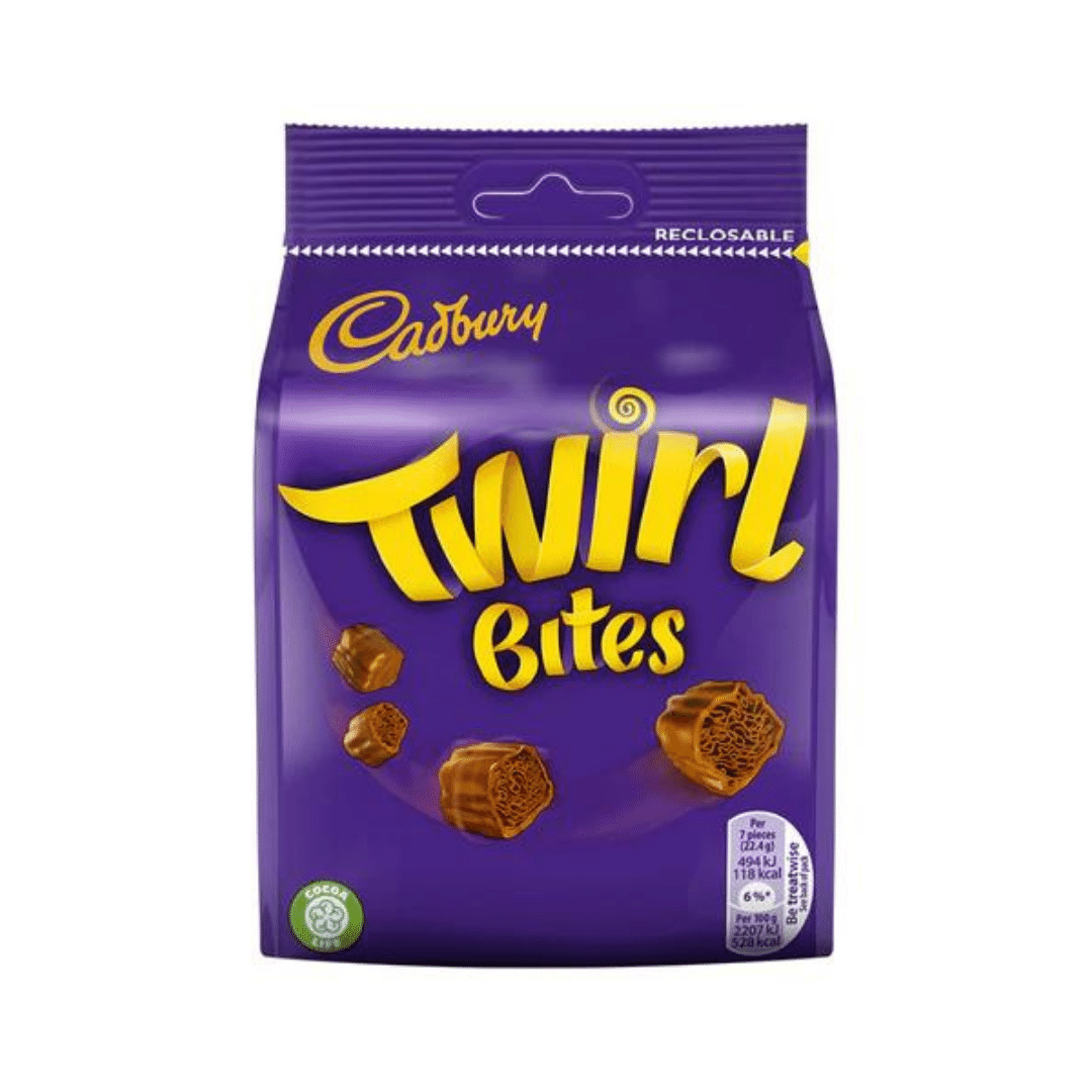 Cadbury Twirl Bites (UK) – Willy Wacky Snacks