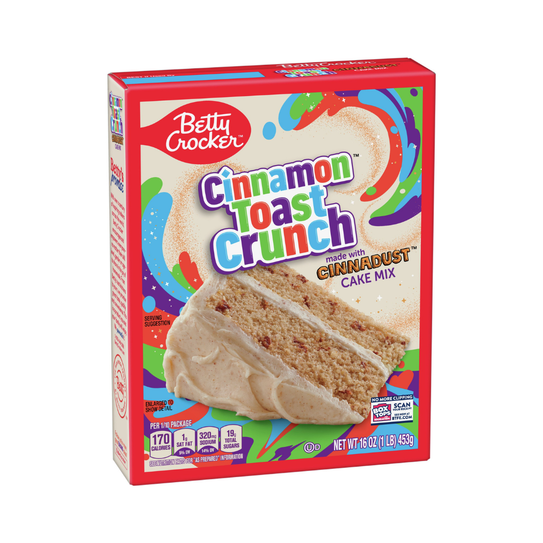 Cinnamon Toast Crunch Cake Mix (USA) – Willy Wacky Snacks