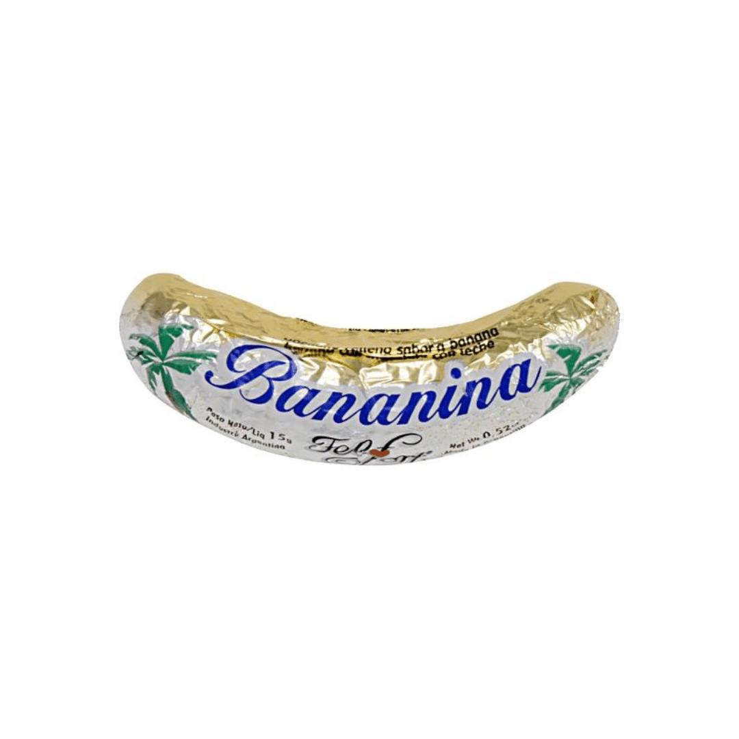 Bananina Chocolate (Argentina) 15g – Willy Wacky Snacks