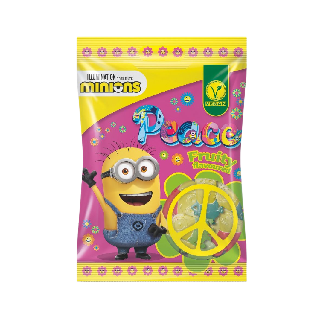 Minions Peace Fruity Gummies (UK) – Willy Wacky Snacks