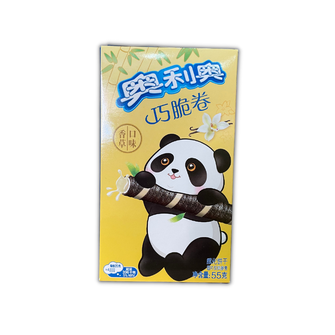 Oreo Panda Straws Vanilla (China) – Willy Wacky Snacks
