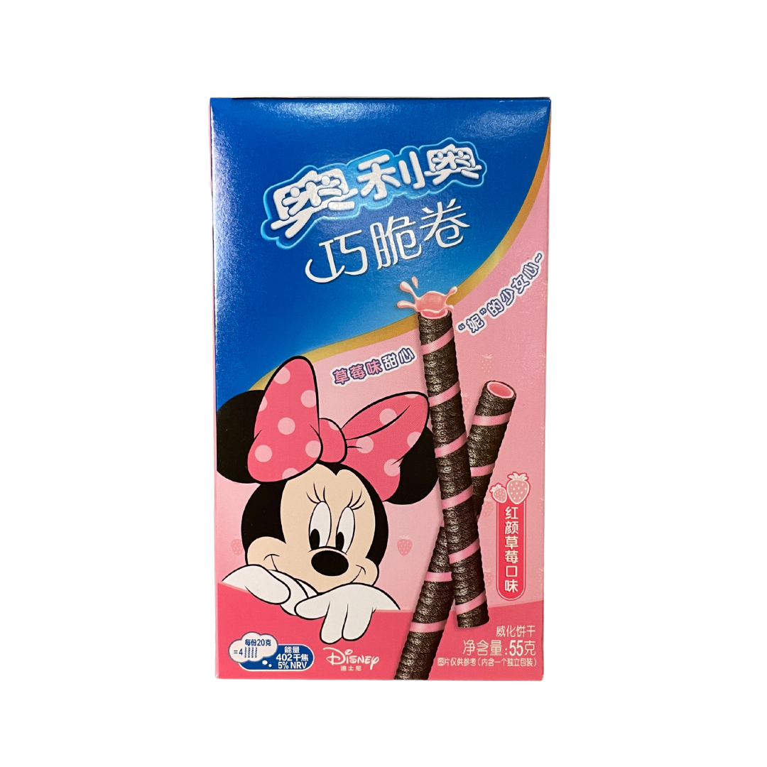 Oreo Minnie Mouse Strawberry Straws (China) – Willy Wacky Snacks