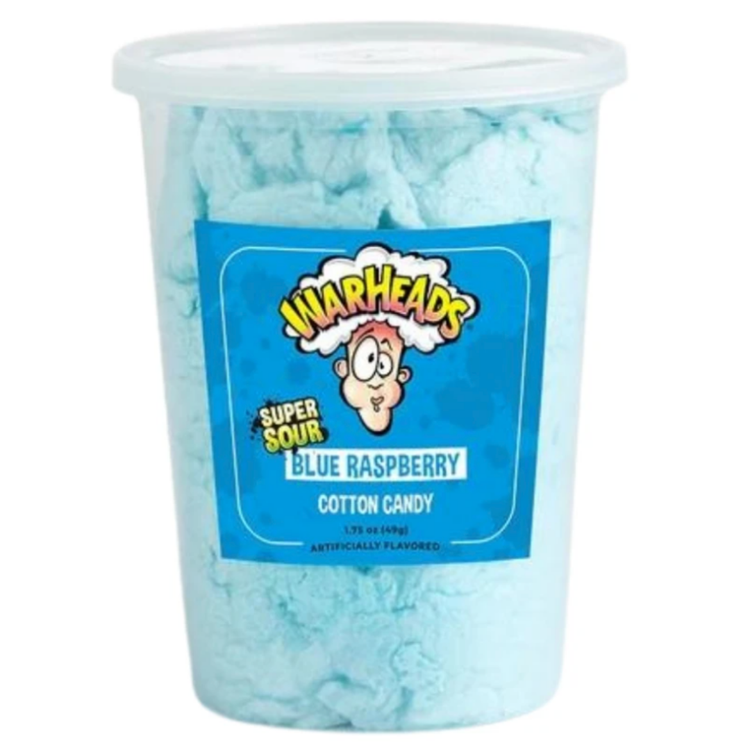 Warhead Sour Blue Raspberry Cotton Candy – Willy Wacky Snacks