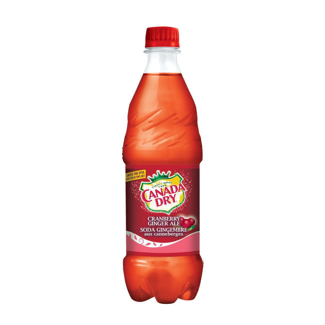 Canada Dry Cranberry Ginger Ale (Holiday Exclusive) – Willy Wacky Snacks