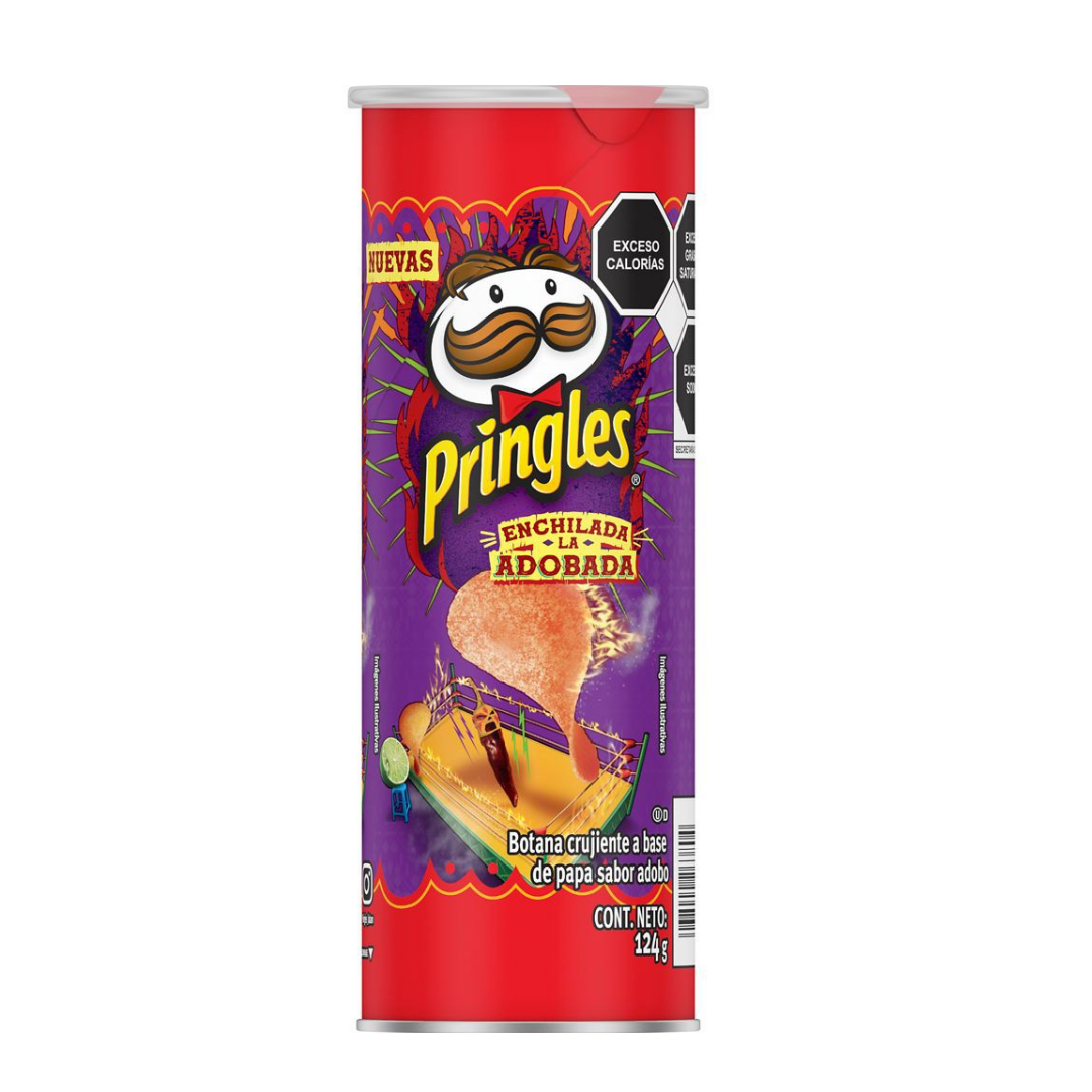 Pringles Enchilada la Adobada (Mexico) – Willy Wacky Snacks