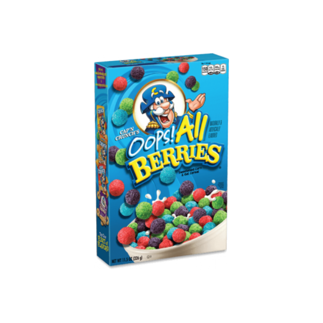 Cap'n Crunch All Berries – Willy Wacky Snacks