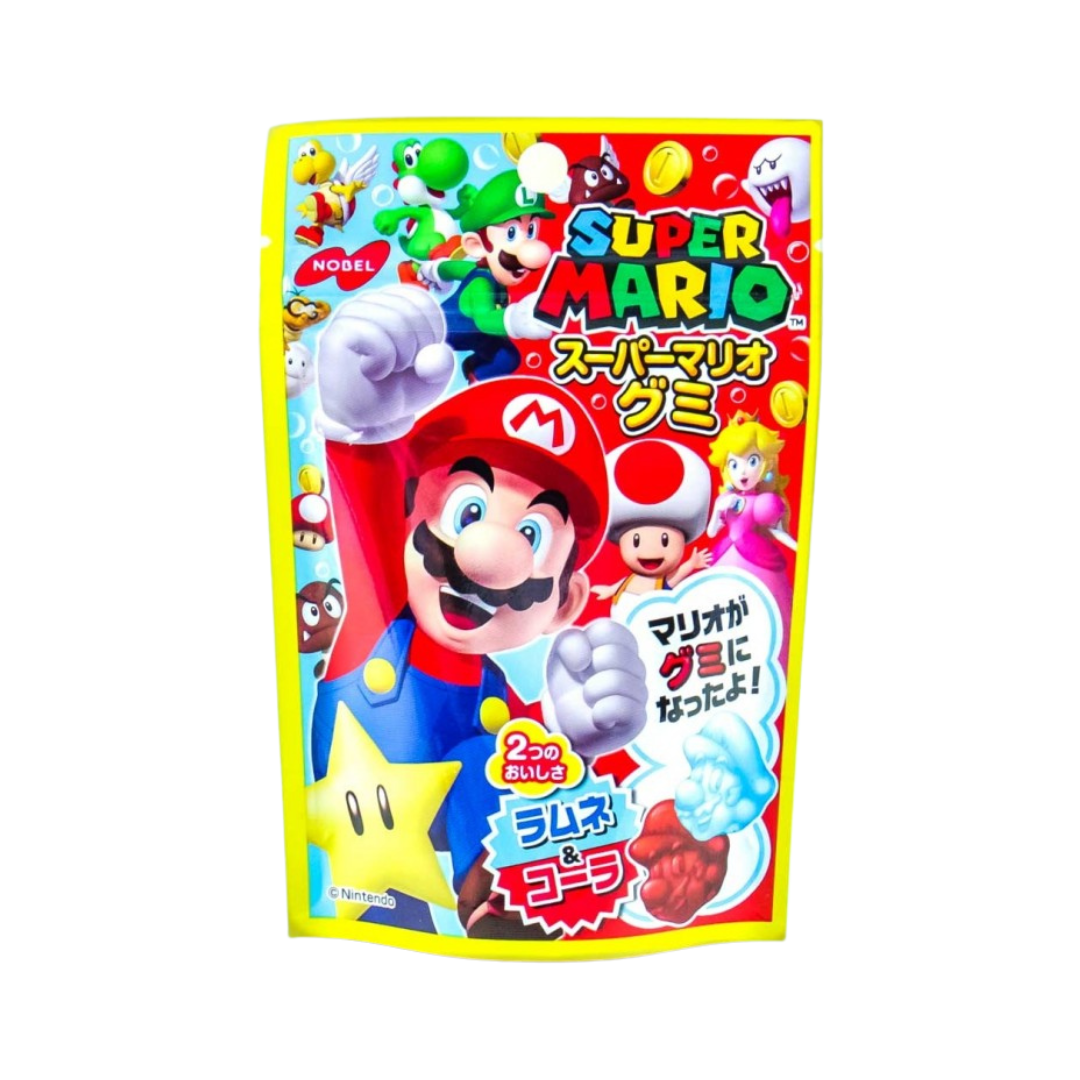 Nobel Mario Gummies (Japan) 90g – Willy Wacky Snacks