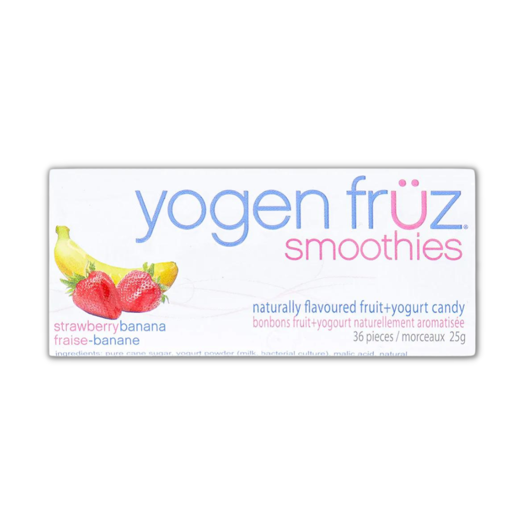 Yogen Fruz Strawberry Banana Candy – Willy Wacky Snacks