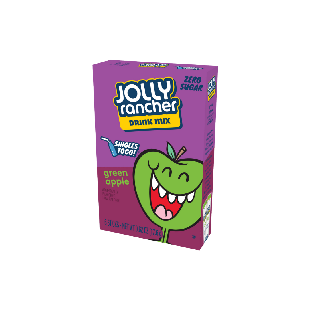 Jolly Rancher Green Apple Drink Mix – Willy Wacky Snacks