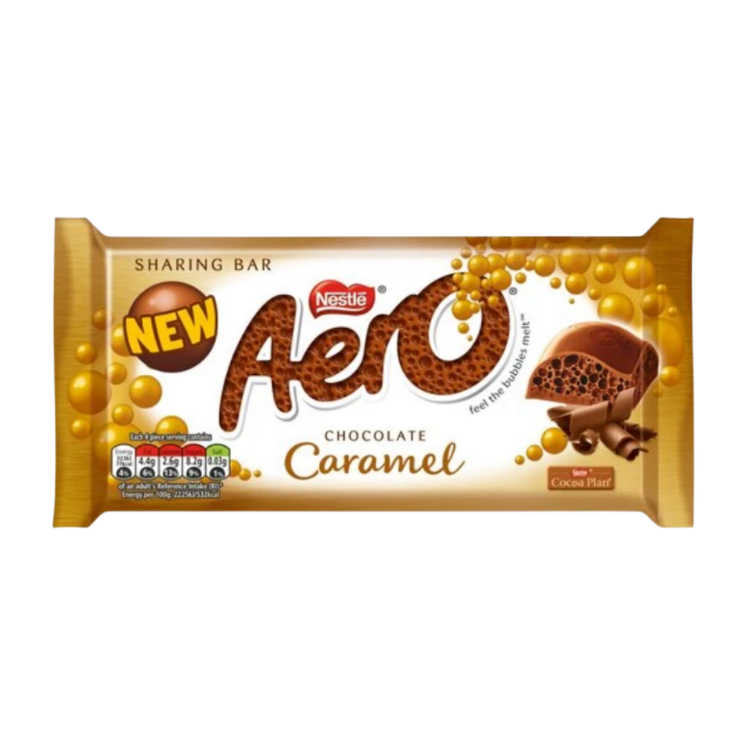 Aero Chocolate Caramel Bar – Willy Wacky Snacks