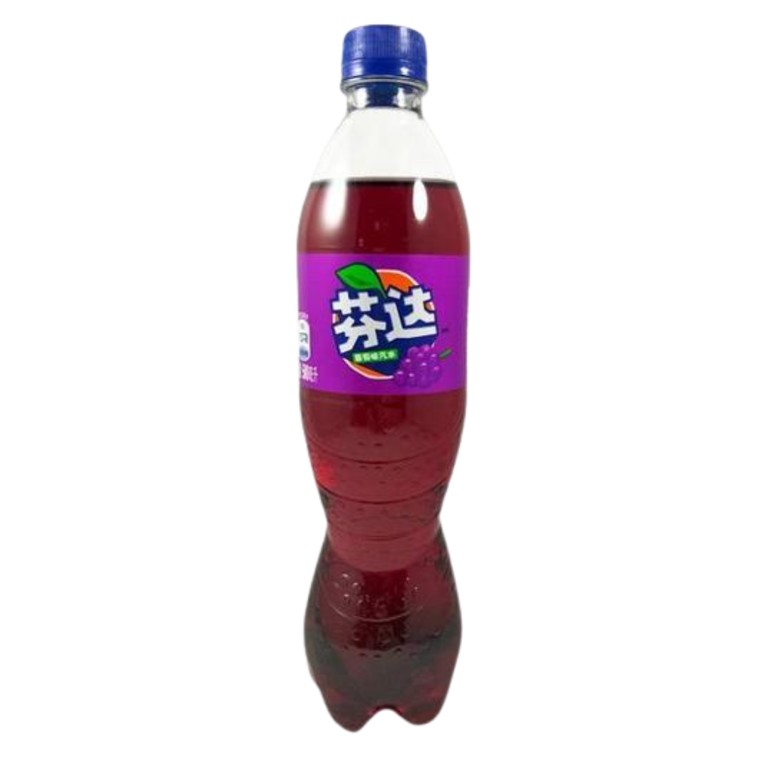 Fanta Grape (China) 500ml) – Willy Wacky Snacks