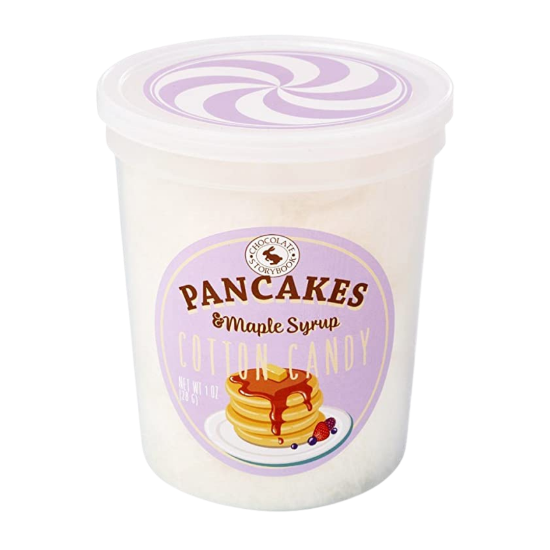 Cotton Candy Pancakes and Maple Syrup – Willy Wacky Snacks