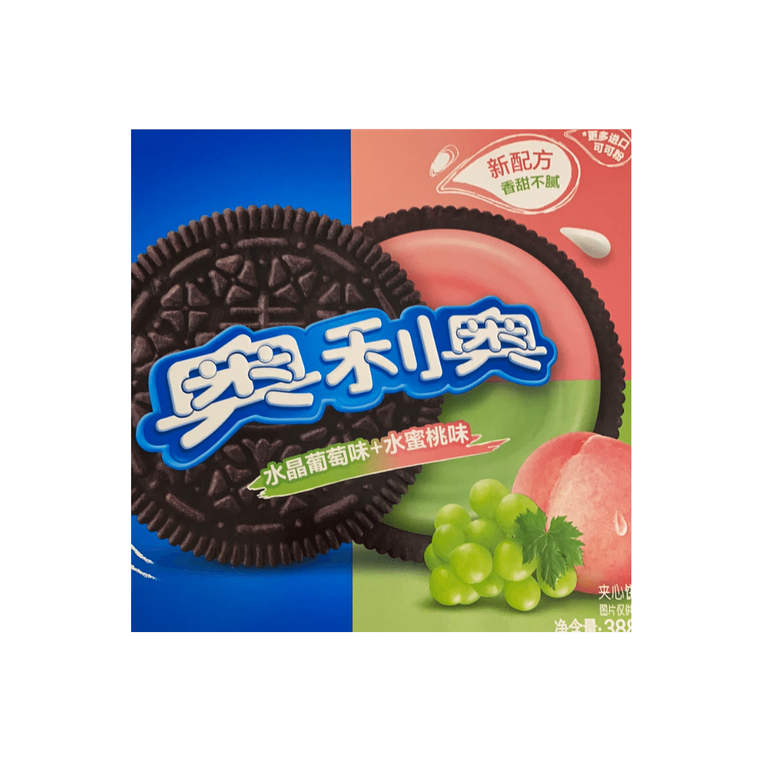 Oreo Grape & Peach Big Box (China) – Willy Wacky Snacks