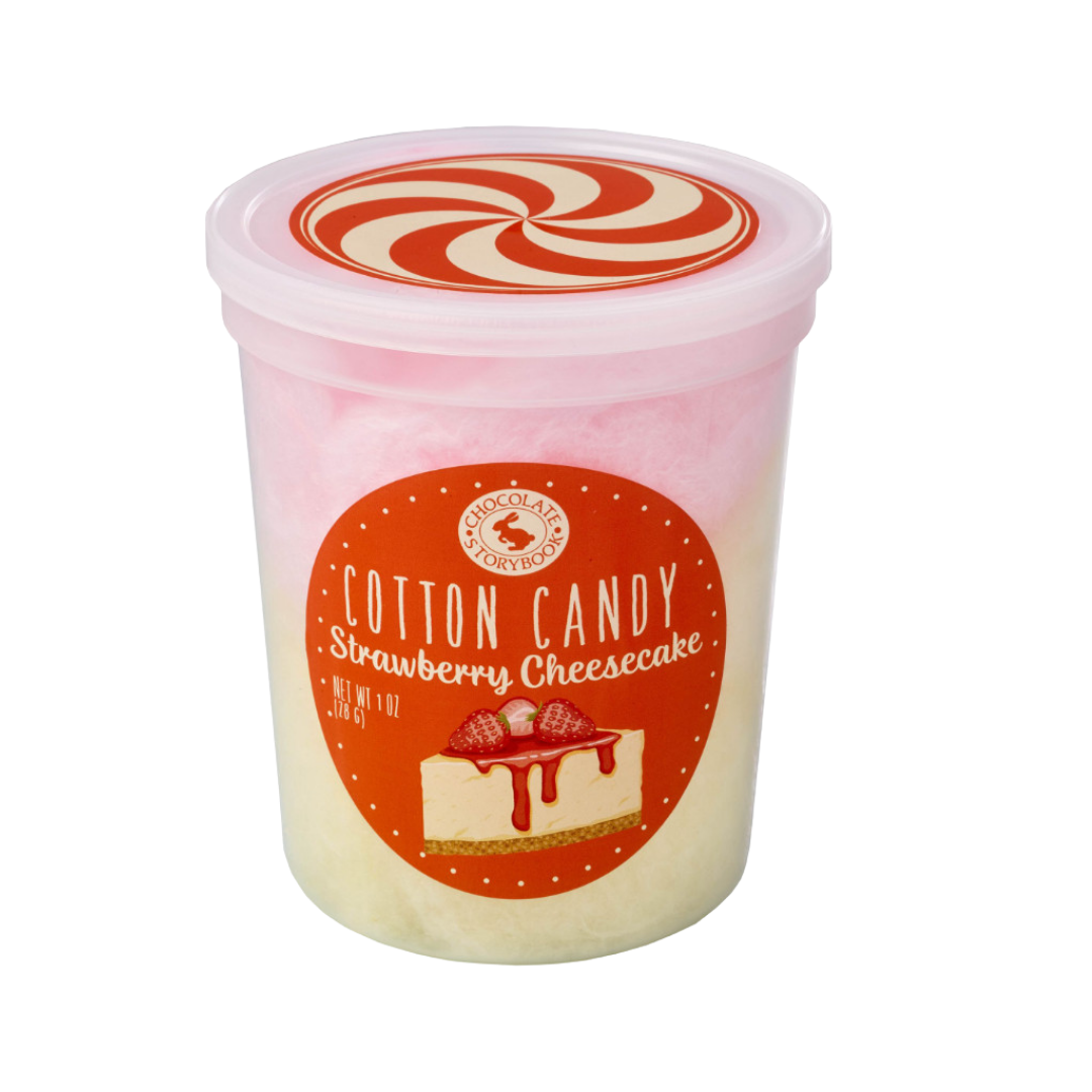 Strawberry Cheesecake Cotton Candy – Willy Wacky Snacks