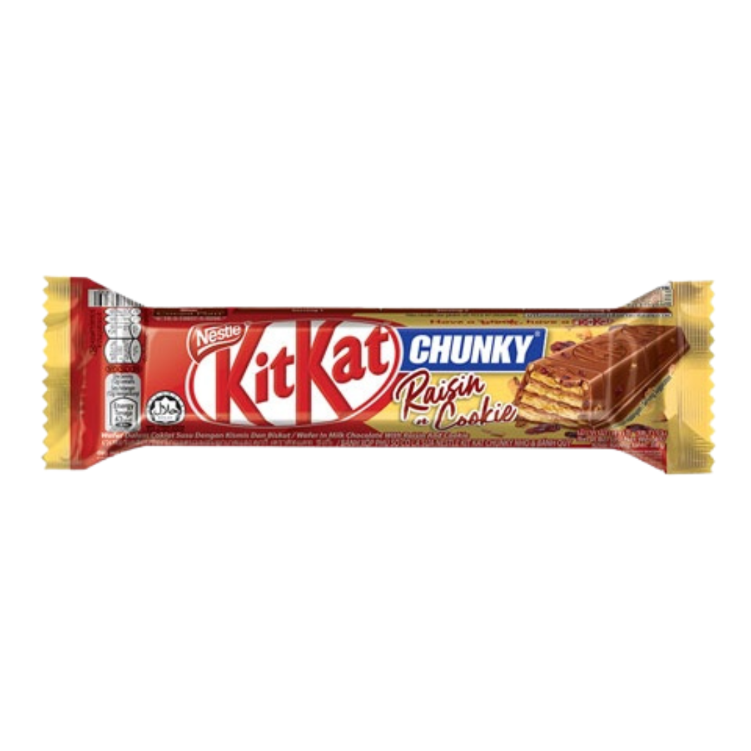 Kit Kat Cookies N Raisin (Malaysia) – Willy Wacky Snacks