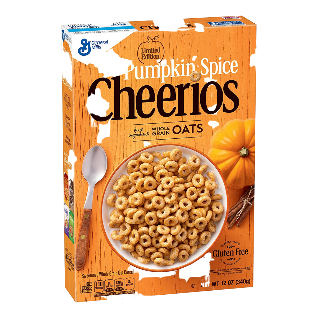 Cheerios Pumpkin Spice (Limited Edition) – Willy Wacky Snacks