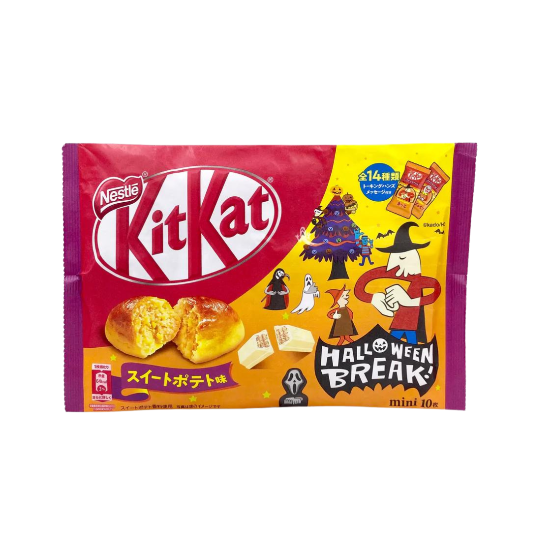 Kit Kat Sweet Potato Minis (Japan) Limited Edition – Willy Wacky Snacks