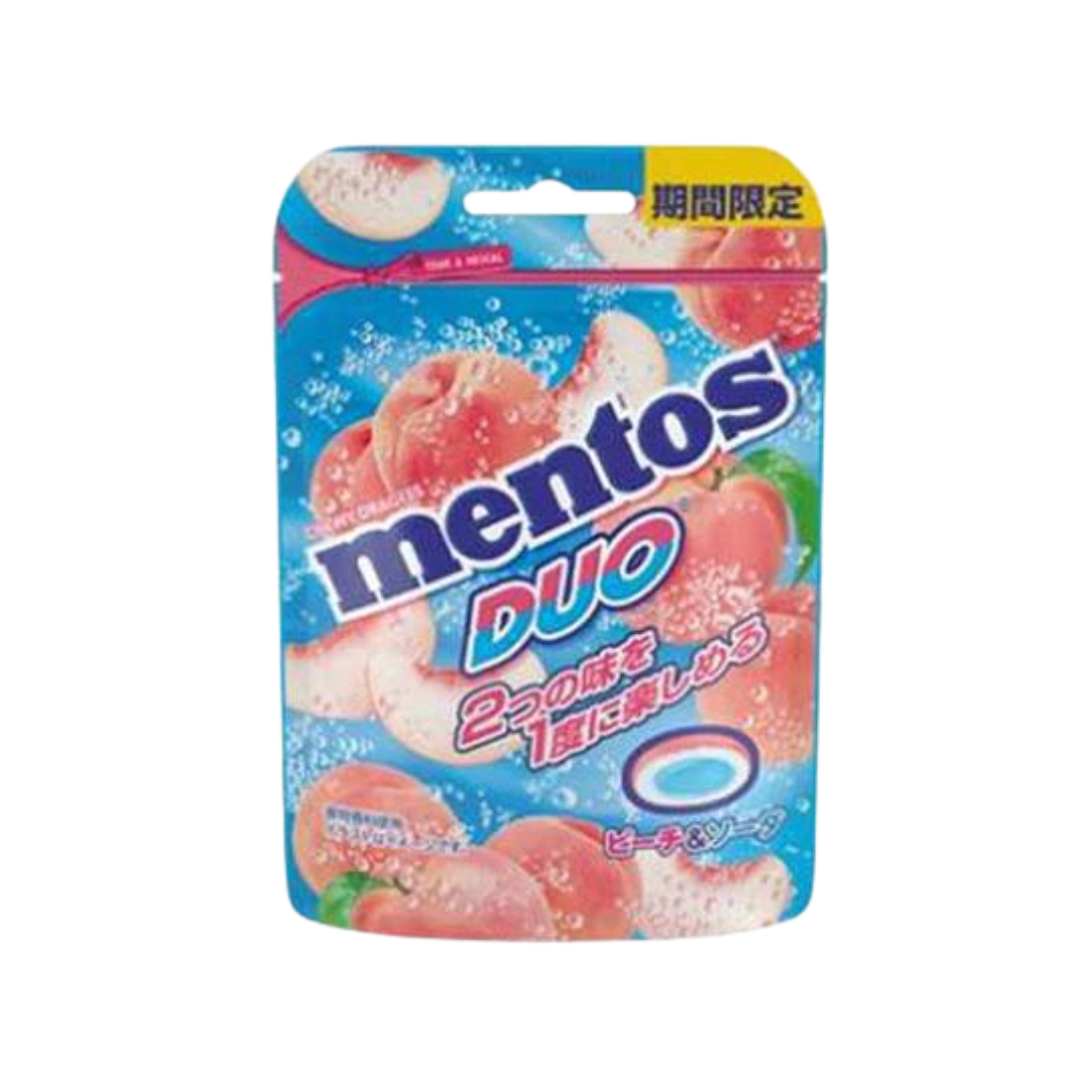 Mentos Peach Soda (Japan) – Willy Wacky Snacks